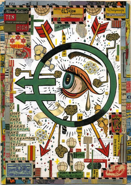 A Blue-Eyed Story | Tony Fitzpatrick | No.9 | An Artist's Journey