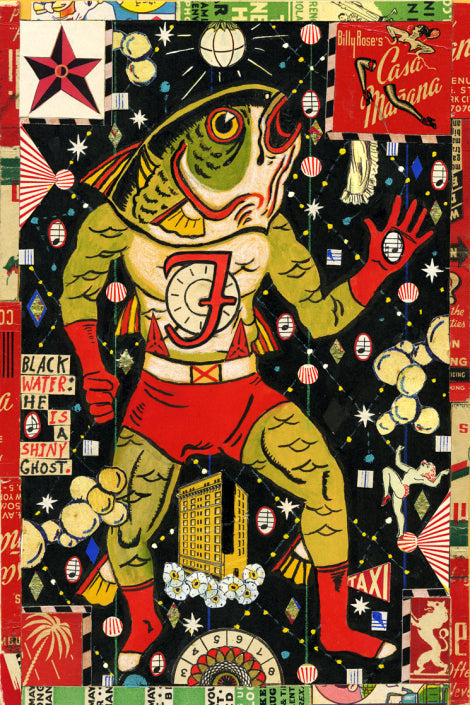 The Fish Man | Tony Fitzpatrick | No.9 | An Artist's Journey