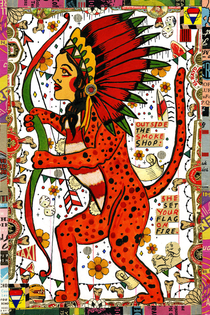 The Red Cat | Tony Fitzpatrick | No.9 | An Artist's Journey